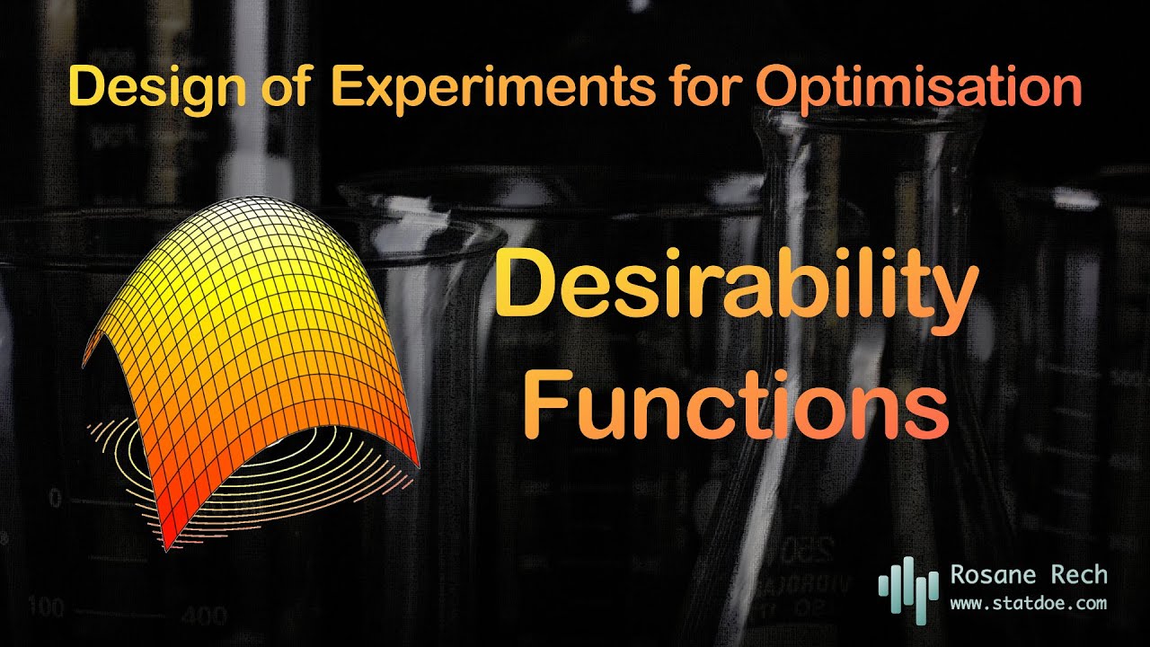 Desirability functions