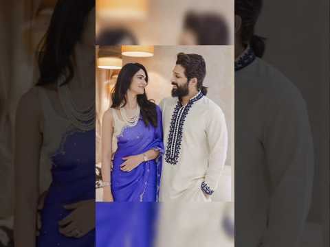ALLU ARJUN ❤ AND 🔥 SNEHA REDDY 😍 BEST PIC 😯 WHATSAPP STATUS #south#alluarjun#family#love#video