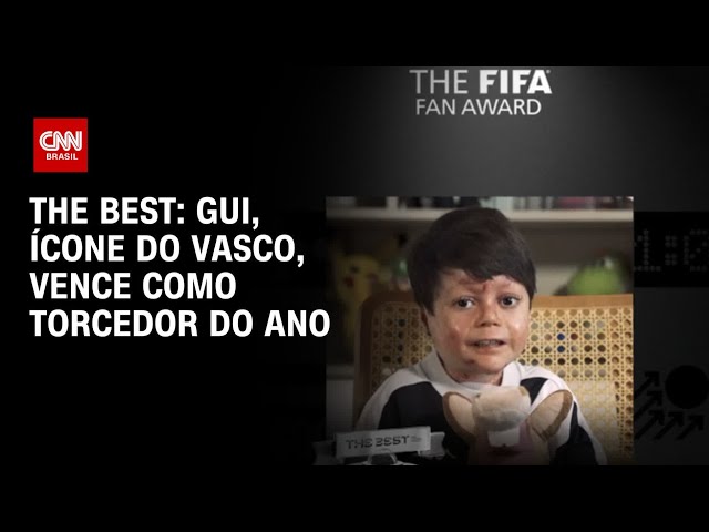 The Best: Gui, ícone do Vasco, vence o prêmio de torcedor do ano | CNN ...