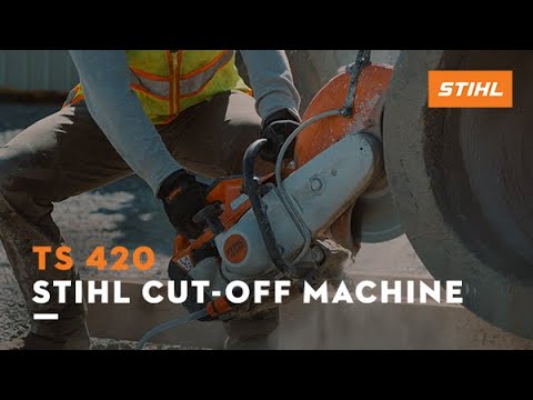 TS 420 STIHL CutQuick Cut-off Machine | Features and Benefits
