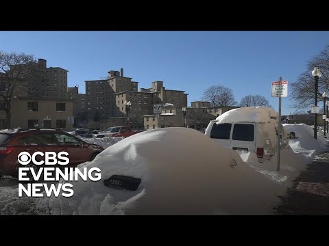 Winter storm slams the East Coast