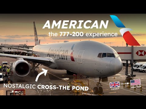 TRANSATLANTIC RED-EYE with American Airlines - Flight Review | London (LHR) - New York (JFK)