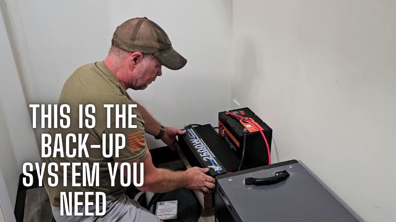 VIOPUMPO 2500 Watt Sump Pump Backup Battery System