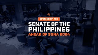 LIVESTREAM: Senate opens third regular session of 19th Congress