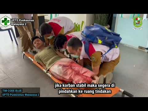 CODE BLUE PUSKESMAS WANAYASA 2 #akreditasipuskesmas #kemenkes_ri #codeblue #dokter #perawat