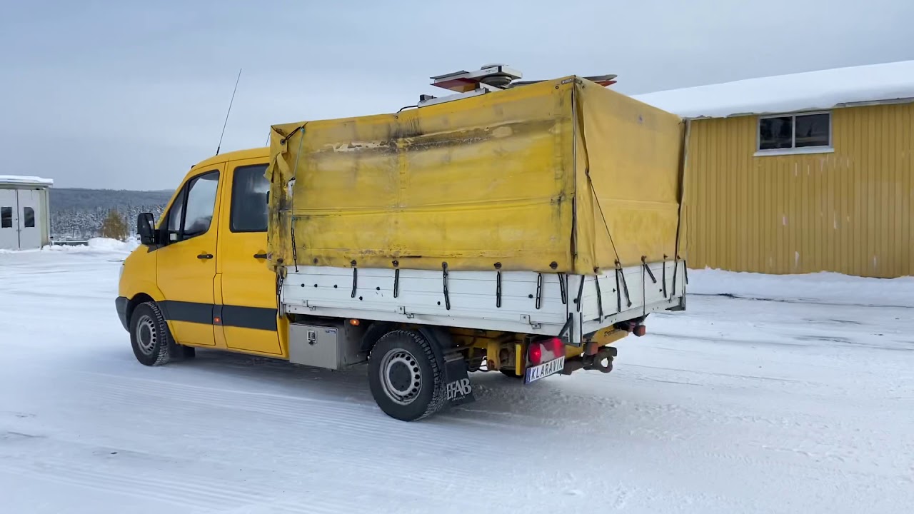 Lastbil Sprinter Mercedes Benz 315 CDI med kapell