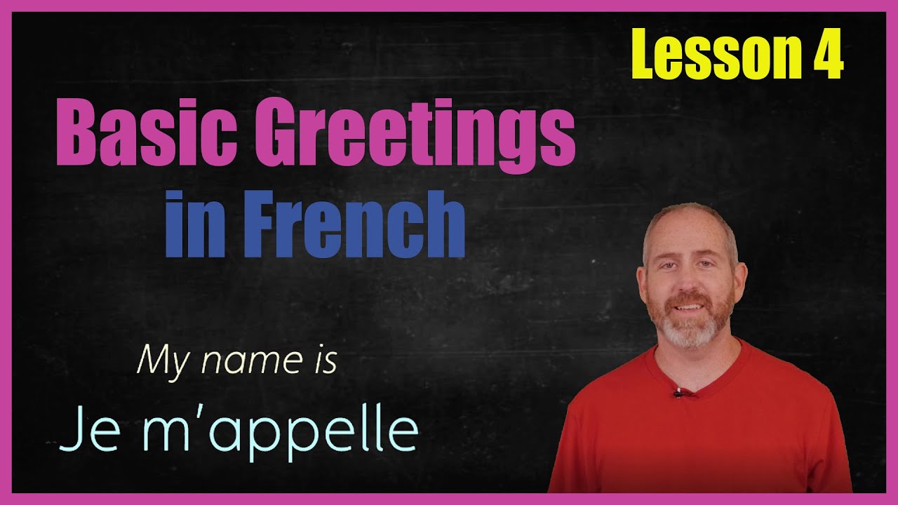 Basic Greetings in French For Beginners