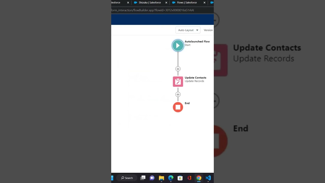 Sub-Flow in Salesforce #salesforce #salesforcedevelopers #coding #crm #sfdc #flow #subflow #action