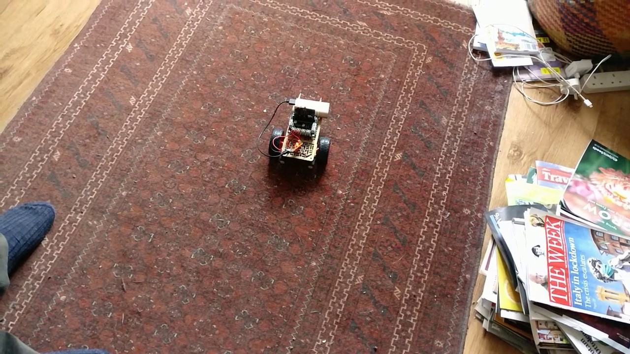 Anastasia the homebrew micro:bit robot