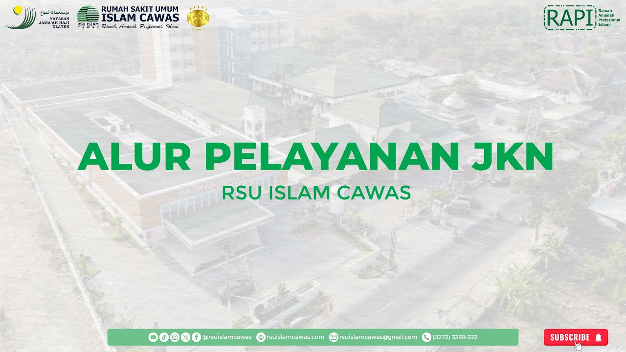 INI DIA ALUR PELAYANAN JKN-KIS BPJS KESEHATAN || RSU ISLAM CAWAS