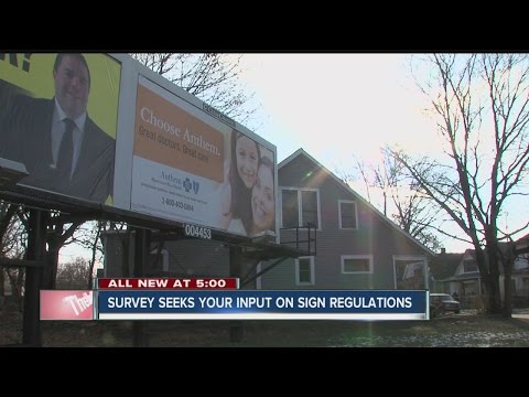 Task force seeks input on sign regulations in Marion County