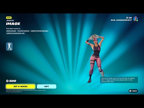 *NEW* Image Emote! (Fortnite item shop) (June 12th, 2025)