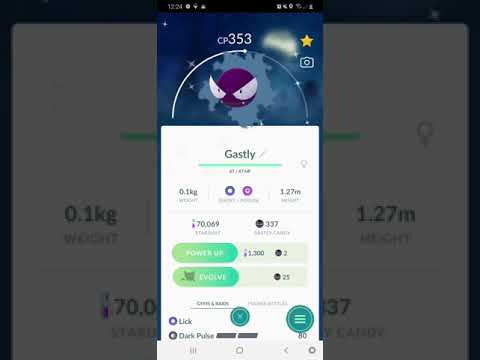 AnnMarie hedgehog is asking everyone on Halloween day to evolve her Gastly today