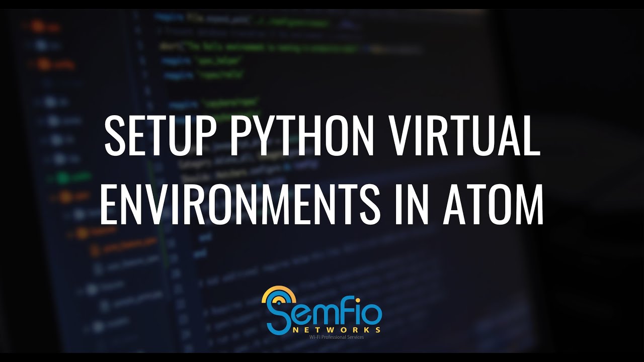 Setup Python Virtual Environments in Atom