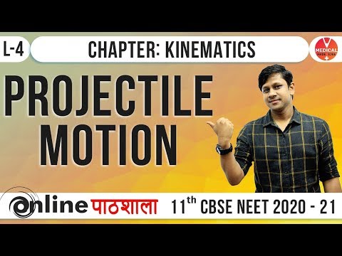 Projectile Motion Physics Class 11 - Kinematics 2d - L4 - Neet/Aiims/Jipmer