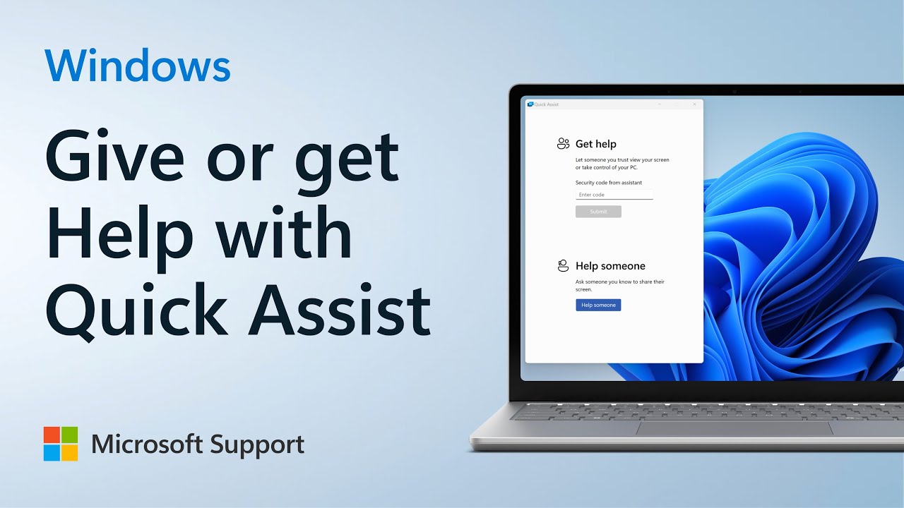How to give or get help with Quick Assist in Windows | Microsoft