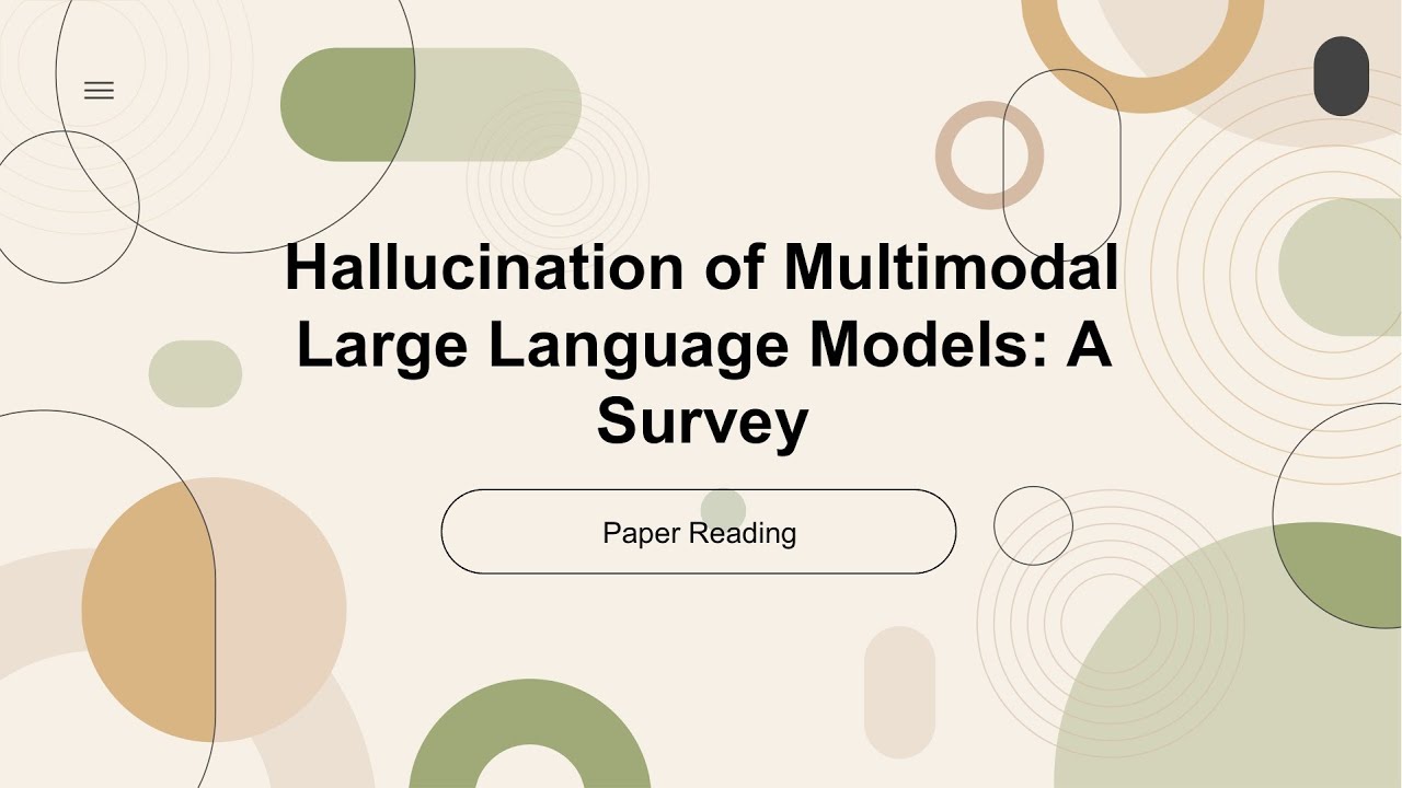 [2024 Best AI Paper] Hallucination of Multimodal Large Language Models: A Survey