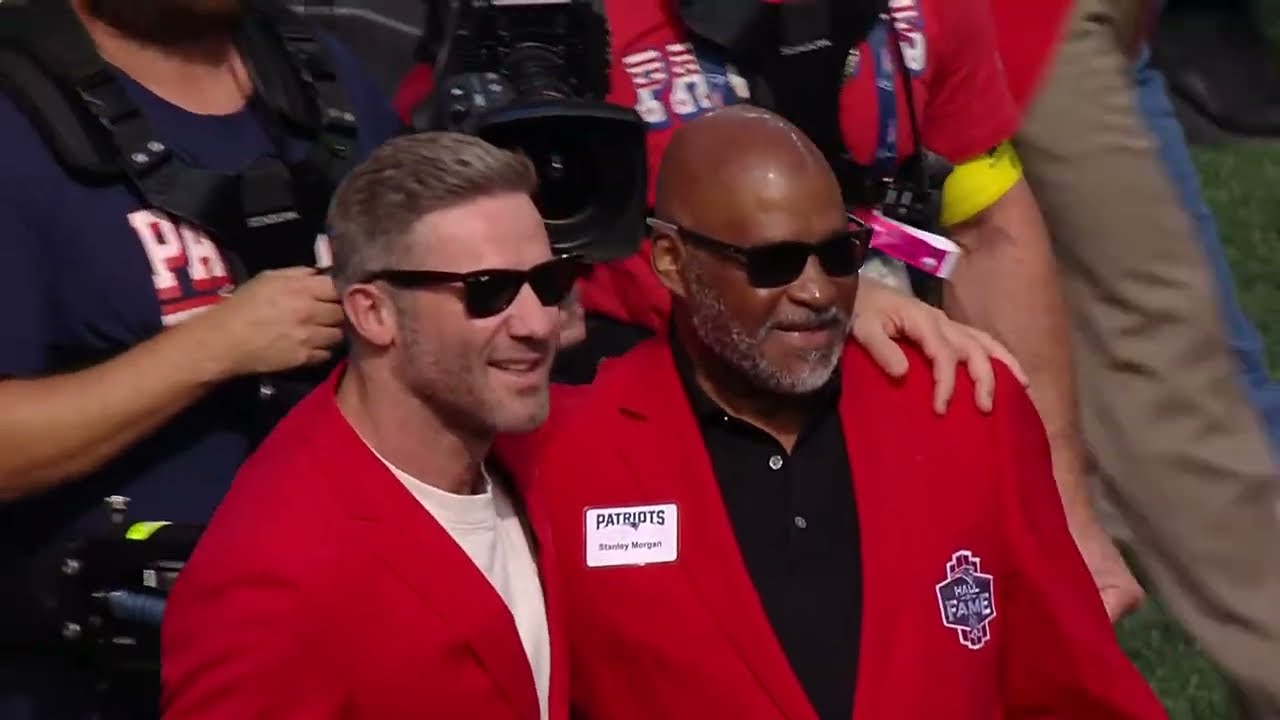 Julian Edelman Halftime Ceremony 9/21