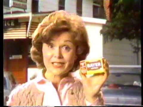 1982 Bayer Aspirin "America take your medicine" TV Commercial