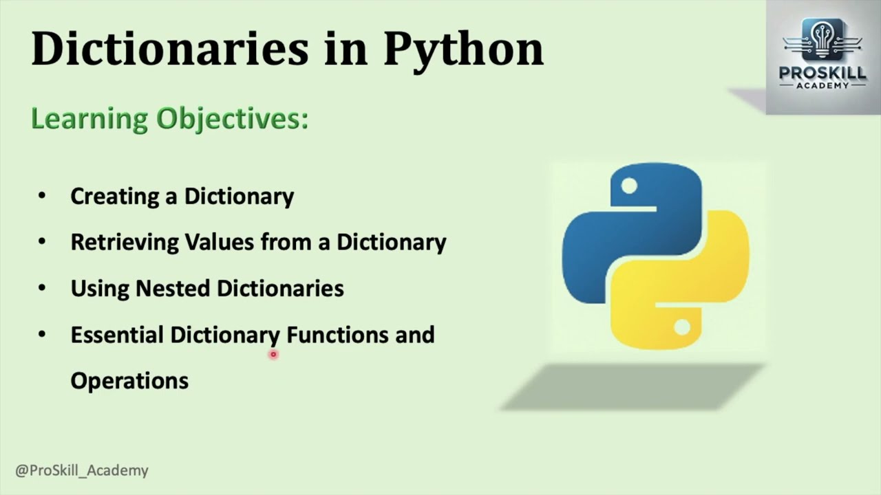 Master Python Dictionaries!