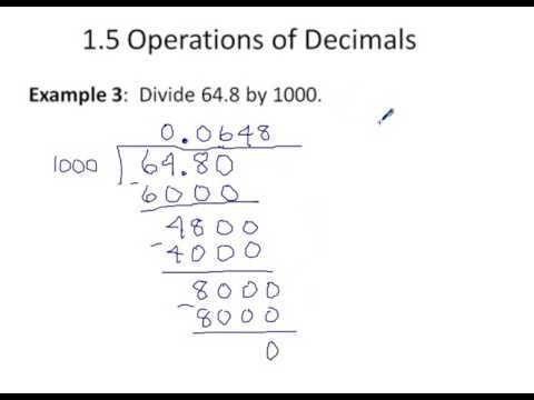 1.5 Divide Decimal By Power of 10 Ex3