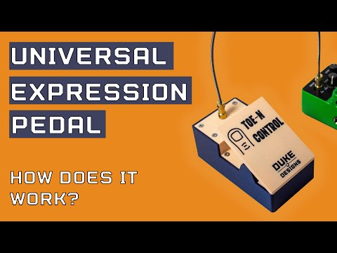 Toe-N Control v1: Universal Expression Guitar Pedal with | Reverb