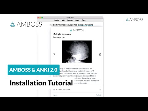 Installation Tutorial: Anki x AMBOSS Add-on