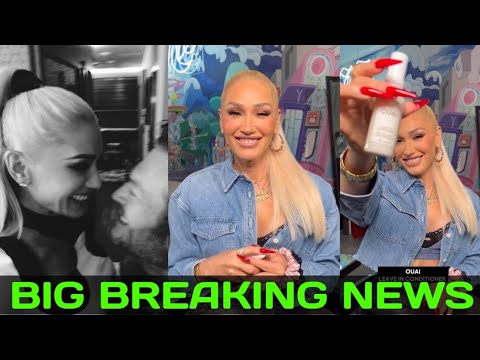 GORGEOUS GWEN! Gwen Stefani, 54, displays a black cut-out bra beneath jean jacket Promoting project