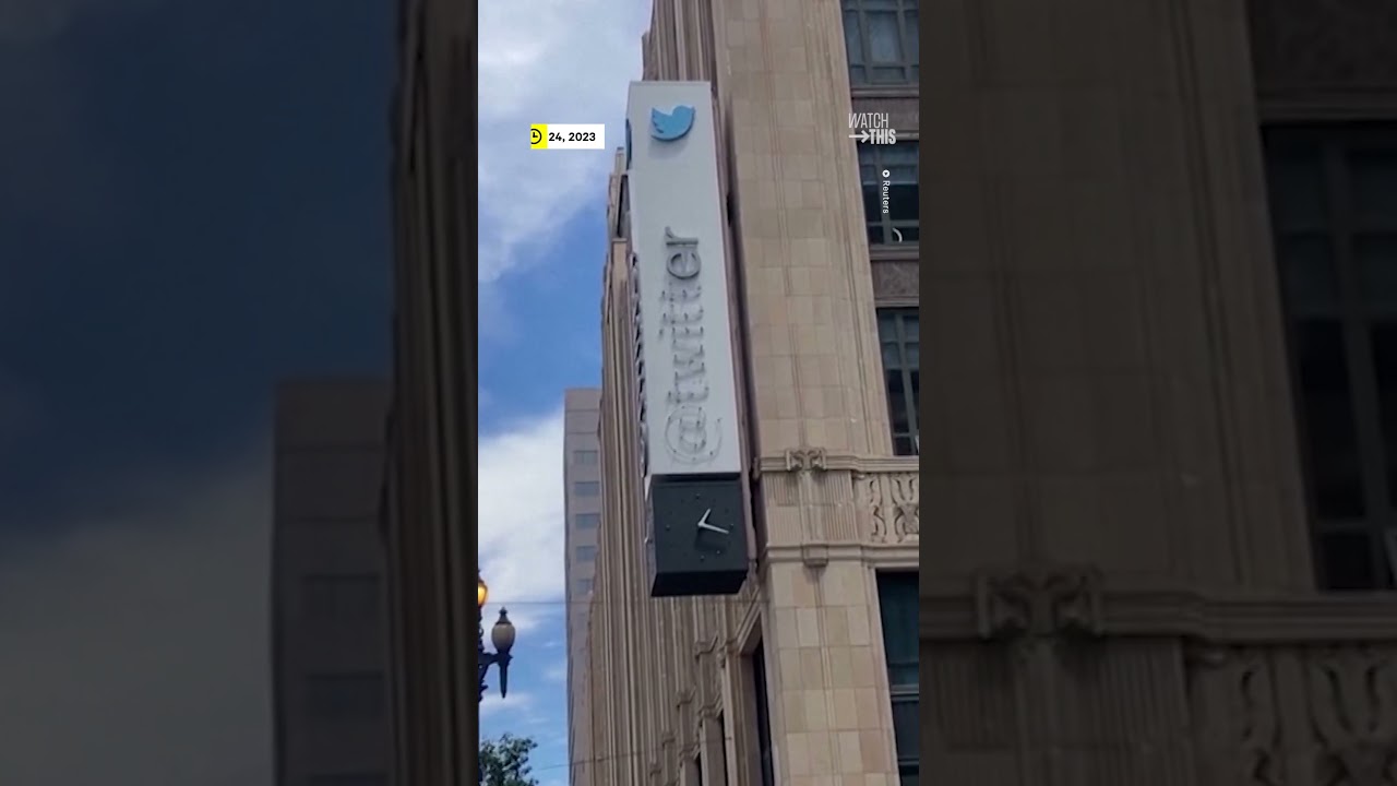 Twitter's HQ Building Officially Changes to 'X'