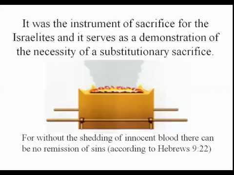 About the Brazen Altar of Sacrifice