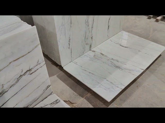 White Marble For Flooring - Brown Sanwar Marble Trader - Retailer from ...