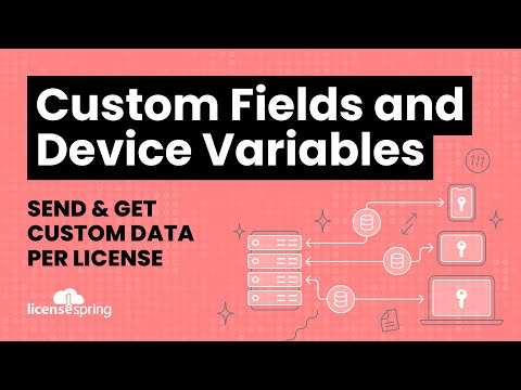 Custom Fields and Device Variables: Send & Retrieve Data between LicenseSpring & Client Application