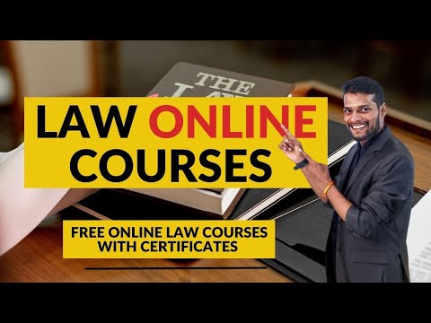 Law Online Courses | free online law courses with certificates | Career in Law