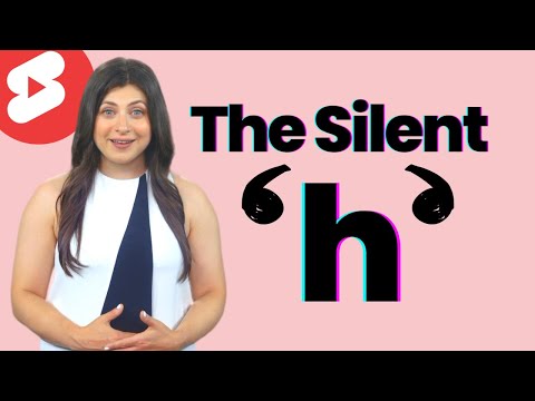 Correct Pronunciation Of Silent Letter Words With 'H' | Improve English Pronunciation #shorts