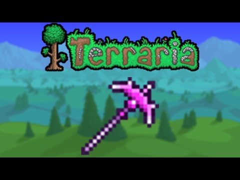 How to Make an Orichalcum Pickaxe in Terraria Tutorial (1.4.4.9)