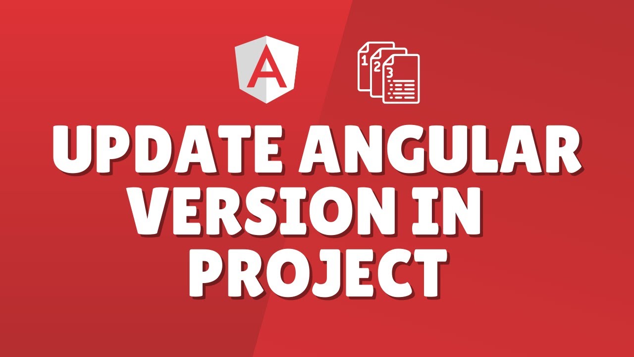 How to update Angular version in existing project?