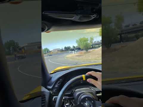 C5 corvette on ramp drift