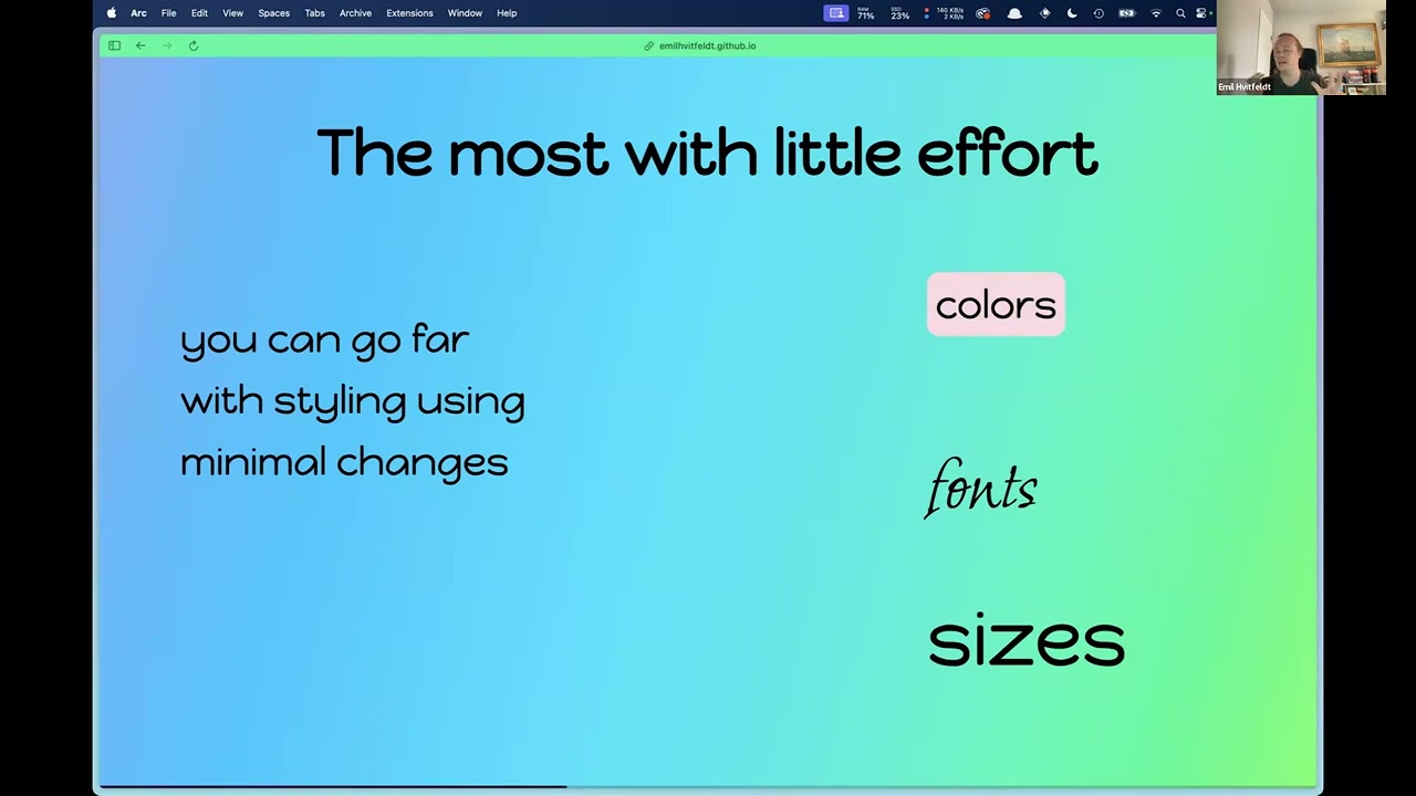 Better Branded Quarto Documents by  Emil Hvitfeldt
