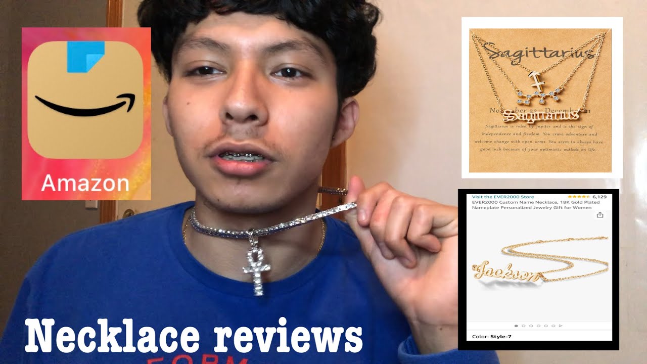 Amazon Custom Name, Zodiac sign, diamond chain necklaces (Review 2021)