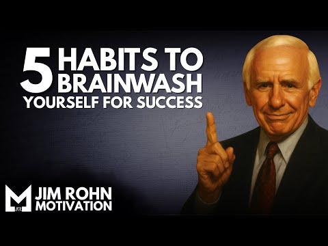 5 Ways to Brainwash Yourself for Success | Jim Rohn Motivation