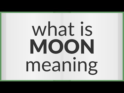 Moon | meaning of Moon