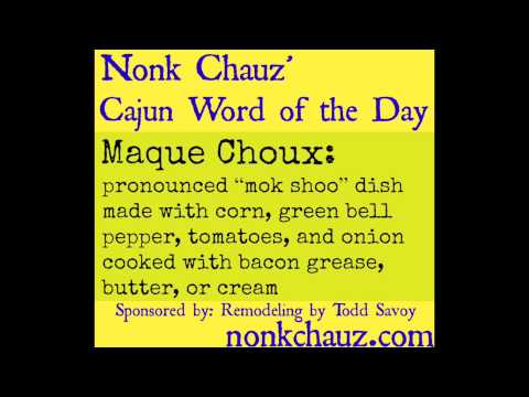 Cajun Word of the Day #8