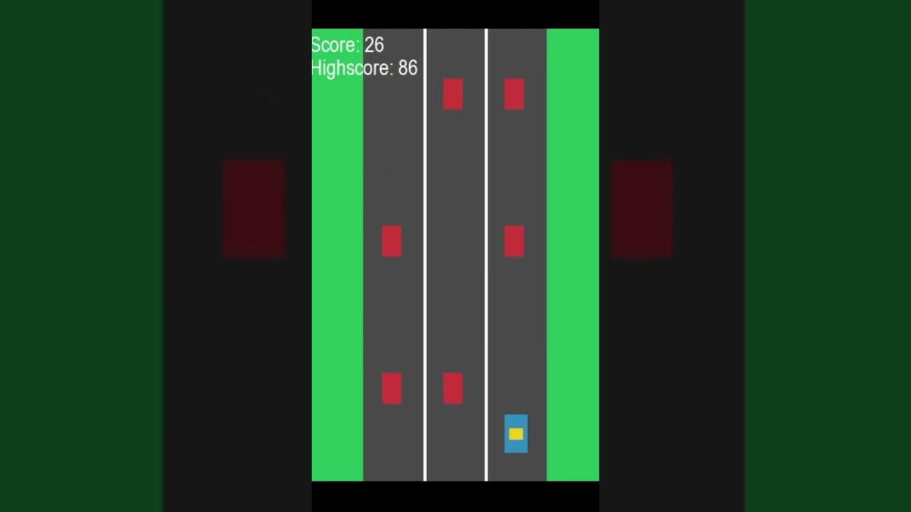 Made a Car Game in Python… It Actually Works#viral #trending #shorts #python
