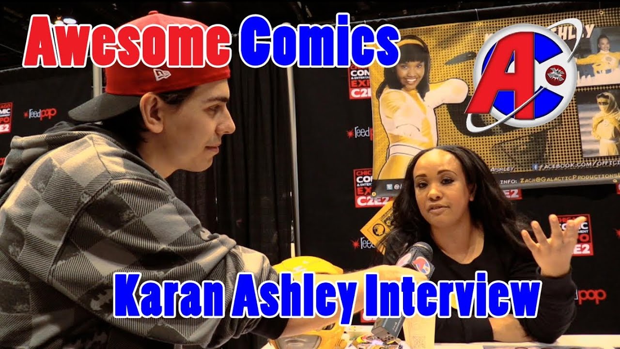 Karan Ashley Full Interview - Awesome Comics