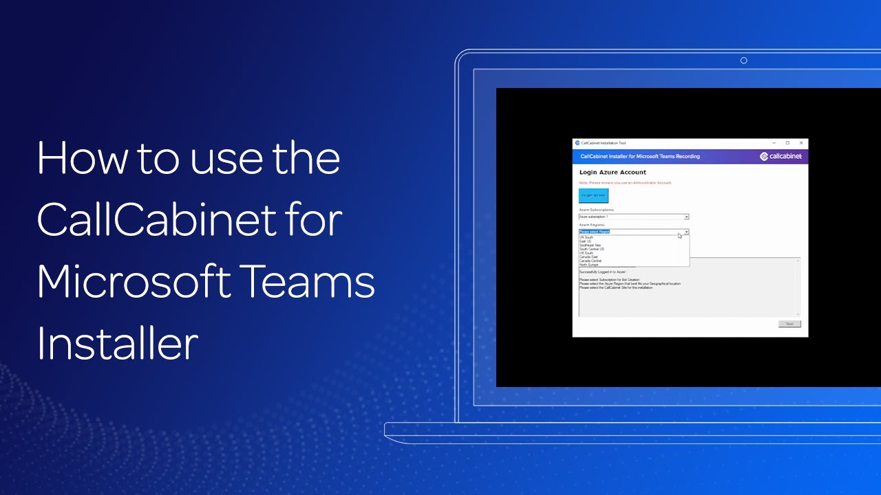 How to use the CallCabinet for Microsoft Teams Installer | Call Recording