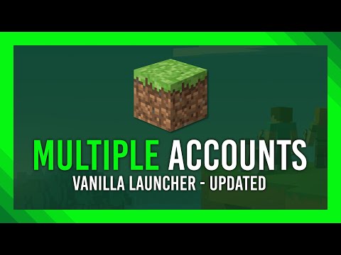 New: Multiple Accounts in Minecraft Launcher Tutorial | Windows Store
