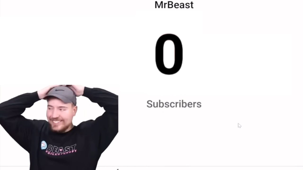 MrBeast hits 0 subscribers