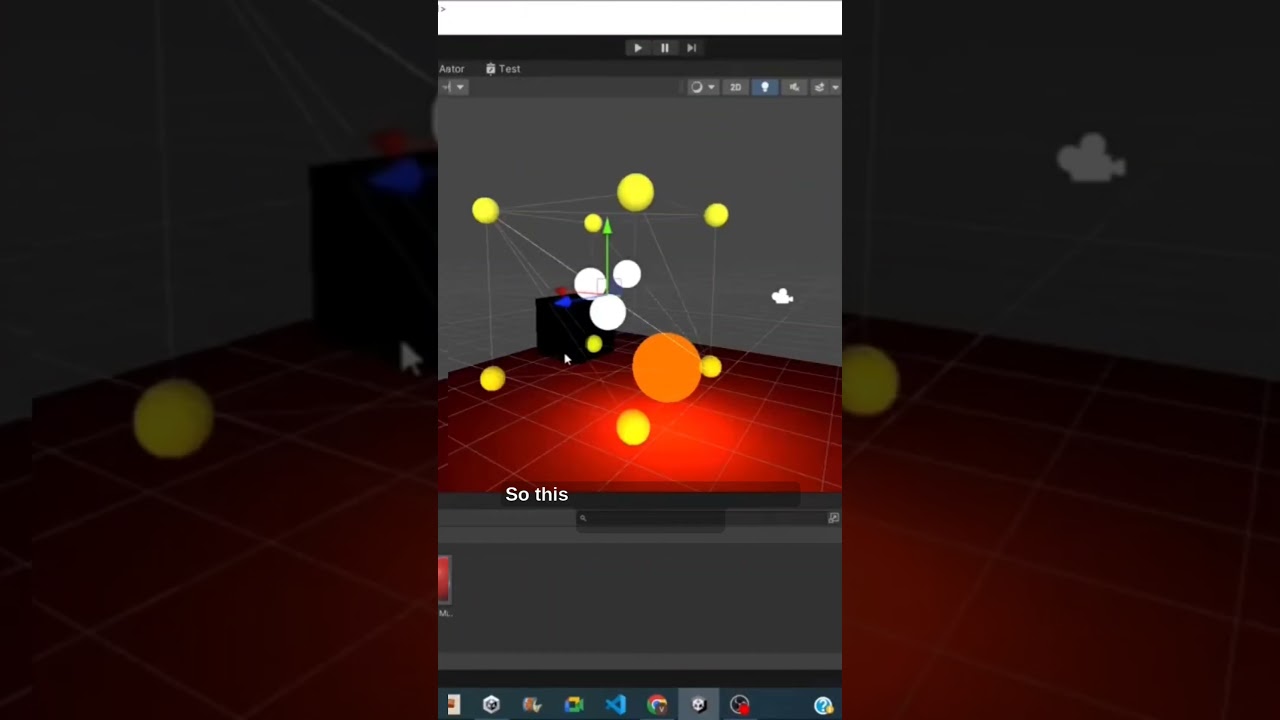 Adding light probes in Unity.  #unitytutorialforbeginners #unitytutorials #unity3dtutorial #unity3d