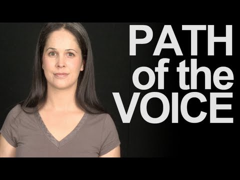 The Path of the Voice (1 of 6) -- American English Pronunciation