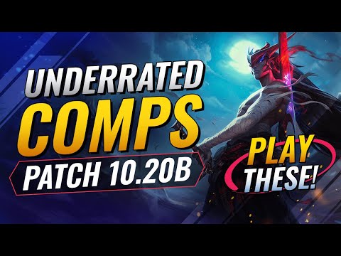 UNDERRATED COMPS PATCH 10.20B - Teamfight Tactics